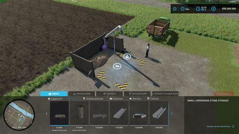 Small Handmade Stone Silo V2 1 FS22 Mod