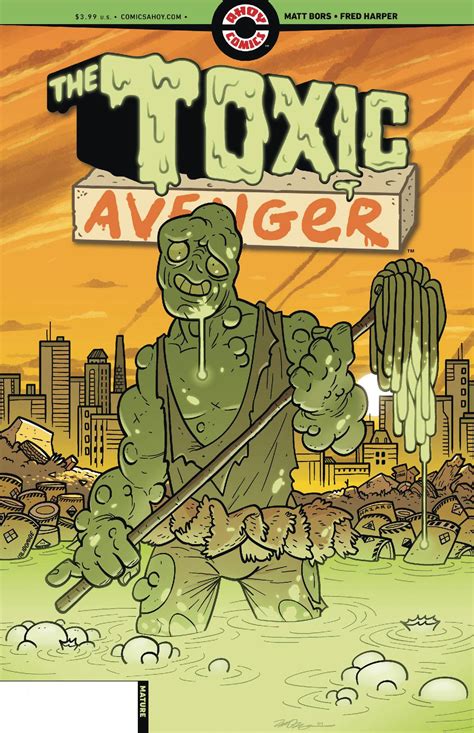 The Toxic Avenger 5 5 Copy Cannon Cover Fresh Comics