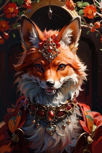 Premium Ai Image Fox In Jungle
