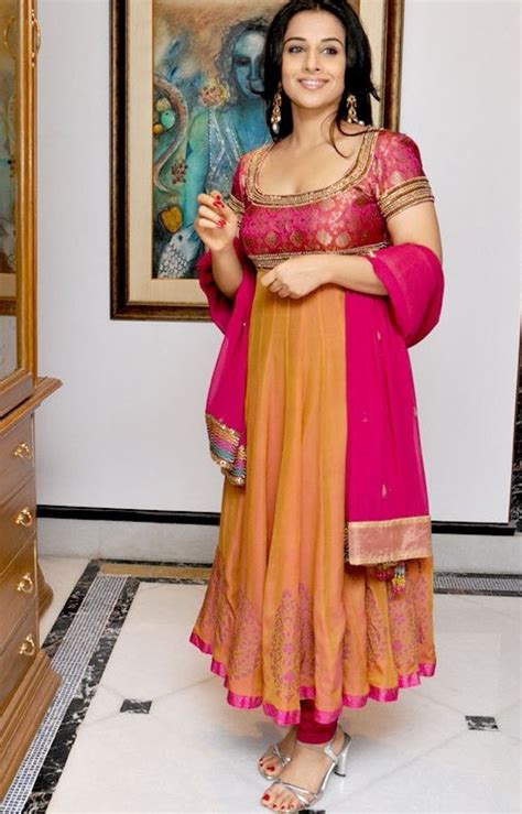 Anarkali Suit Vidya Balan Designer Dresses Indian Indian Long Dress Stylish Dress Book