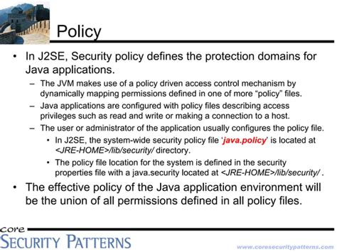 Java Platform Security Architecture Pdf