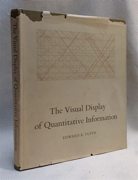 The Visual Display Of Quantitative Information By Tufte Edward R Good Hardcover 1983 First