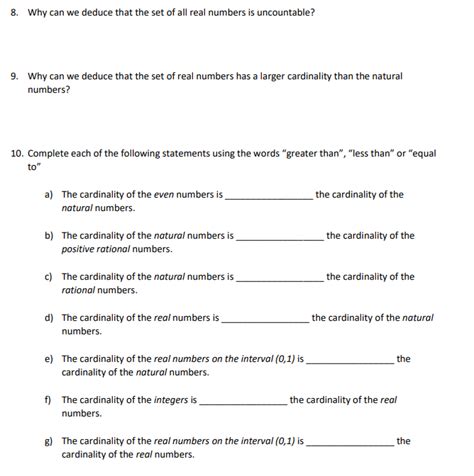 Solved Why Can We Deduce That The Set Of All Real Numbers Chegg Com