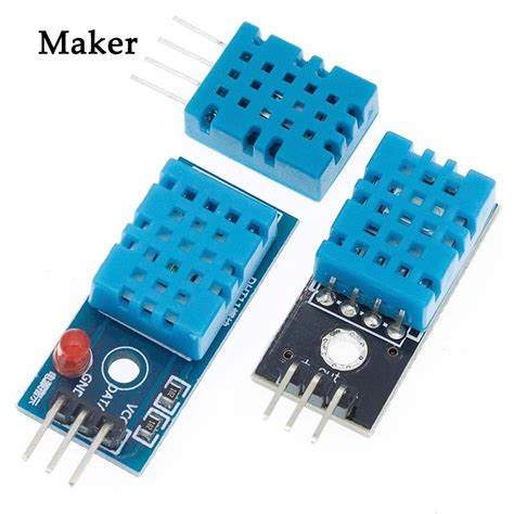 Módulo Sensor Digital Inteligente De Temperatura E Umidade Relativa DHT DHT De Pinos