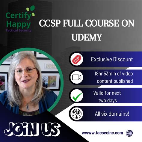 Ccsp Cloudsecurity Cybersecurity Careergrowth Udemycourse Specialoffer Guenevere Gwen