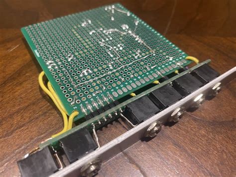 Diy Unity Mixer My First 2hp Build R Synthdiy