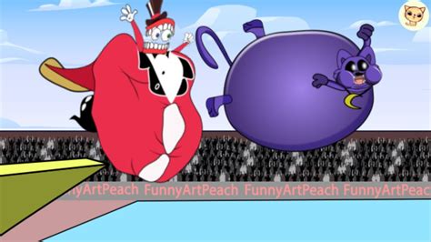 Fat Caine Inflates Catnap Smiling Critters Catnap Inflation New Test