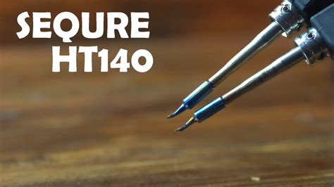Sequre Ht140 2 In 1 Hot Tweezers Review And Testing Soldering And Desoldering Test