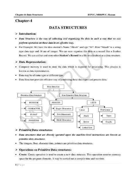 Chapter 4 Data Structure Pdf