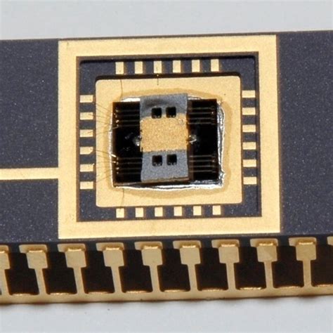 Photograph Of MEMS Sensor With 4 Complete Devices Of The Positions And Download Scientific