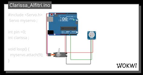 Clarissa Alfitri Ino Wokwi ESP32 STM32 Arduino Simulator