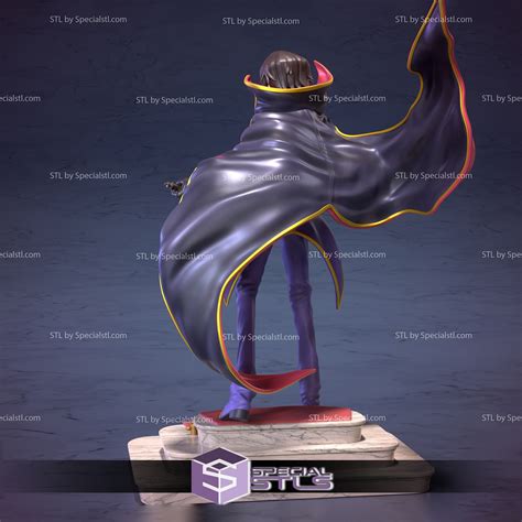 Lelouch Lamperouge 3d Print Stl Code Geass 3d Model Specialstl