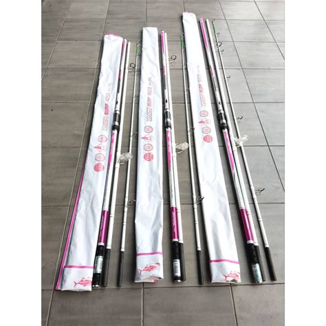 White Color Gtech Mantap Surf Rod Shopee Malaysia