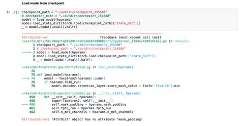 Hparams Was Removed From Tensorflow 20 · Issue 278 · Nvidiatacotron2 · Github