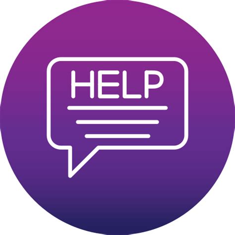 Ask For Help Generic Flat Gradient Icon