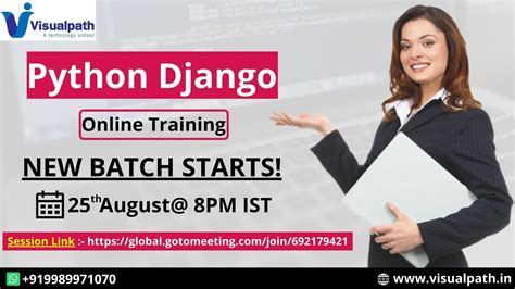 Visualpath We Are Starting A Newbatch On Pythonwithdjango