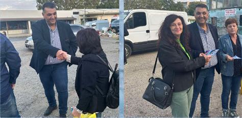 Кандидатът за кмет Станимир Станчев обсъди проблема с преливащите контейнери в квартал