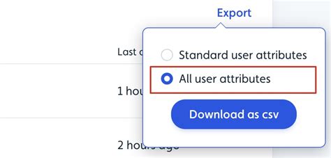 Export Sessions With All User Attributes Userflow Blog
