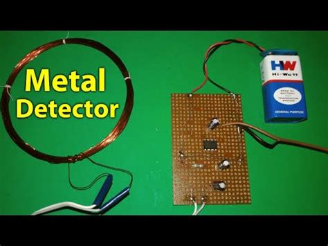 Make A Simple Metal Detector YouTube