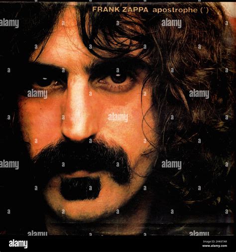 Vintage Vinyl Record Cover Zappa Frank Apostrophe Uk 1974