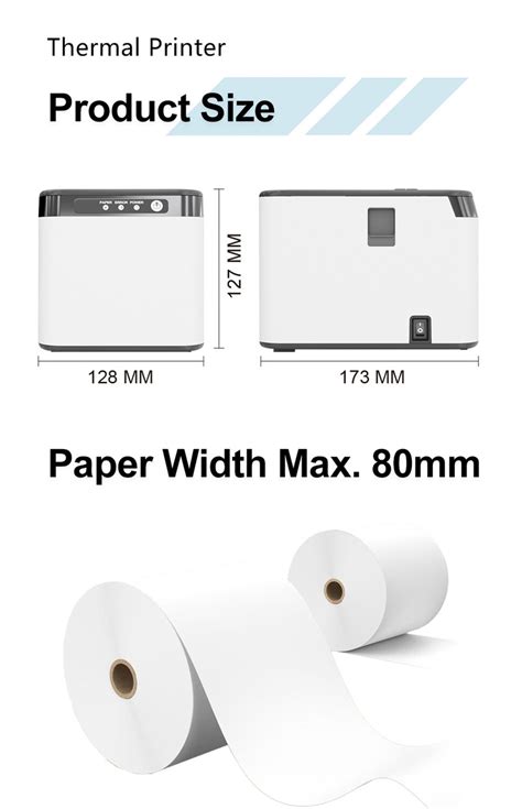 China Thermal Printer Bluetooth 80mm Manufacturers Suppliers Factory Customized Service