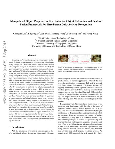 Pdf Manipulated Object Proposal A Discriminative Object Extraction And Feature Fusion