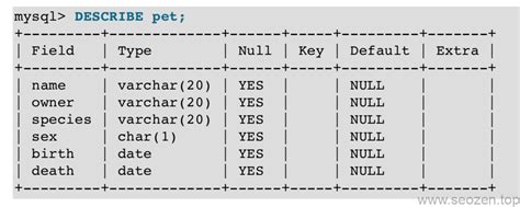 Mysql 57简明教程2021（三）：操作数据库表 Hello Yu