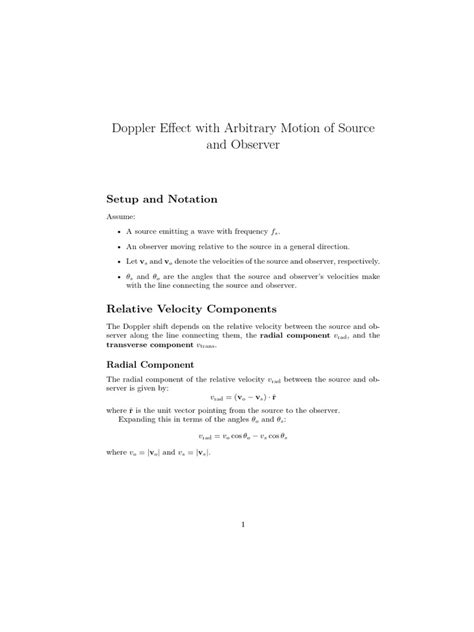Output Pdf Doppler Effect Waves