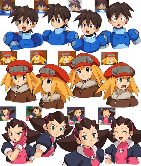 Roll Caskett Tron Bonne And Mega Man Volnutt Mega Man And 2 More