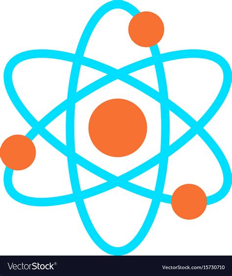 Dynamic Atom Molecule Science Symbol Icon Vector Image