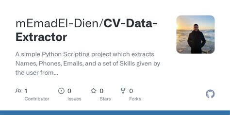 Github Memadel Diencv Data Extractor A Simple Python Scripting