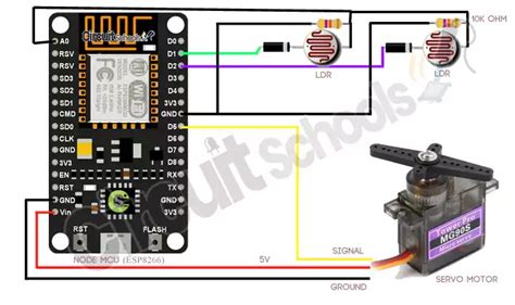Solar Tracking System Circuit Diagram Circuit Diagram