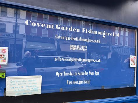 Garry Diamond Owner Of Covent Garden Fishmongers In Chiswick Retires
