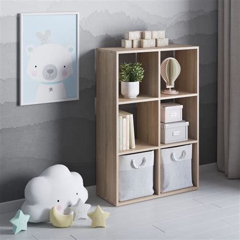 Полиця для книг та іграшок стелаж для дому на 6 комірок M 58 продаж ціна у Білій Церкві