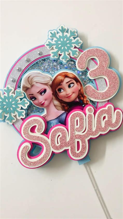 Elsa Inspired Cake Topper Frozen Cake Topper Artofit