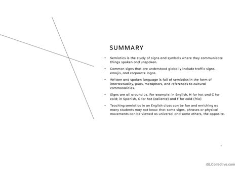 Semiotics Language Contribution To English Esl Powerpoints Semiotics Language Contribution To English Esl Powerpoints