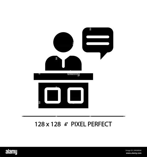 witness pixel perfect rgb color icon stock vector image and art alamy