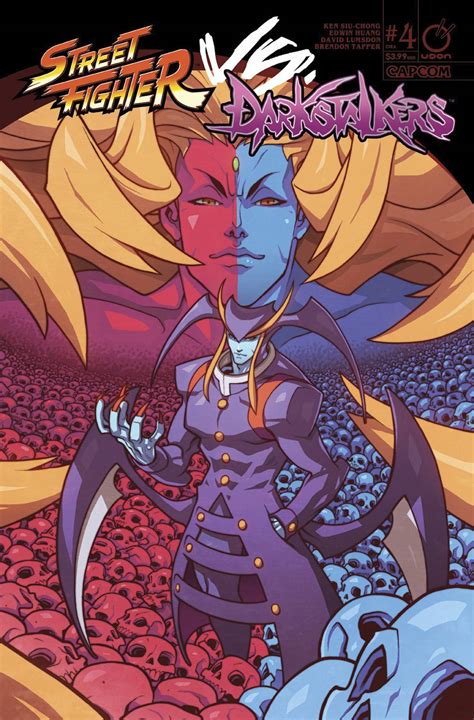 Street Fighter Vs Darkstalkers 4 Of 8 Cover A Huang
