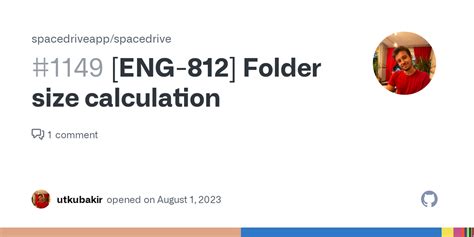 Eng 812 Folder Size Calculation · Issue 1149 · Spacedriveapp