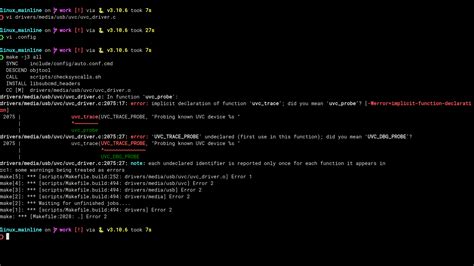 Linux Kernel Unable To Compile Uvcvideo Driver Unix And Linux Stack