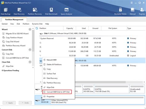 How To Convert Mbr To Gpt Without Data Loss In Windows 7810 Minitool Partition Wizard