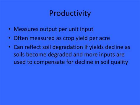 PPT Soil Productivity And Conservation PowerPoint Presentation Free Download ID 2362340