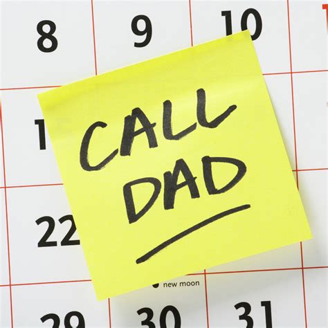 Dont Forget To Call Dad Modern Empty Nester