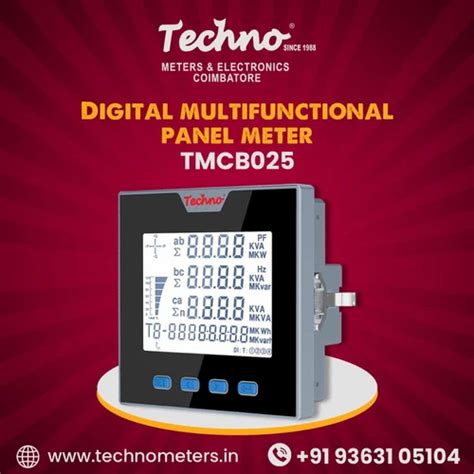 Three Phase Programmable Trivector Meters For Industrial At Rs 2250 In Coimbatore