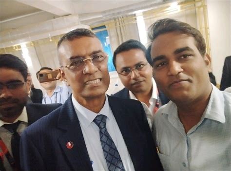 Shashank Saurav On Linkedin Selfie With Bandhan Bank Md