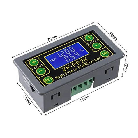 Pwm Pulse Signal Generator Zk Pp2k Period Delay Drive Module 33 30v 8a Pwm Dimming Motor Speed