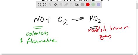 SOLVED The Reddish Brown Coloured Gas Formed When Nitric Oxide Is Oxidised By Air Is A