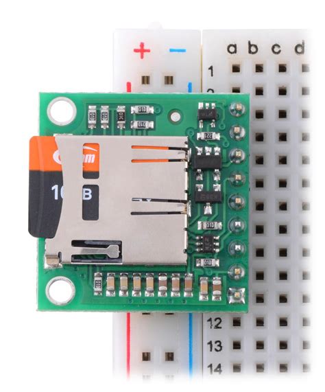 Pololu Breakout Board For Microsd Card With 3 3v Regulator And Level Shifters Opencircuit