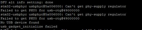 Solved Cant Get Phy Supply Regulator Failed To Get Phy